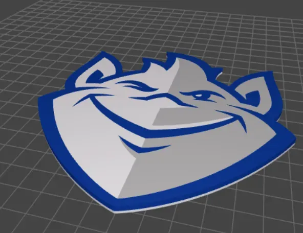 Billiken SLU Saint Louis University logo wall art by MakerMulhall ...