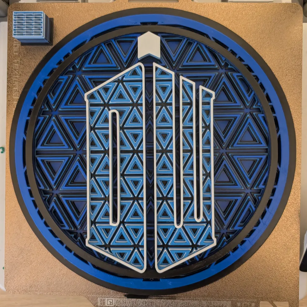 Doctor Who Mosaic - Matt Smith Era by Luke's 3D PrintsMakerWorld ...