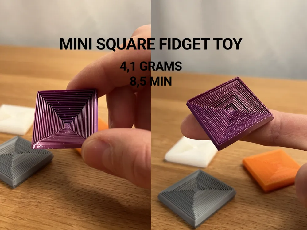 Mini Square Fidget Toy by fifindr - MakerWorld