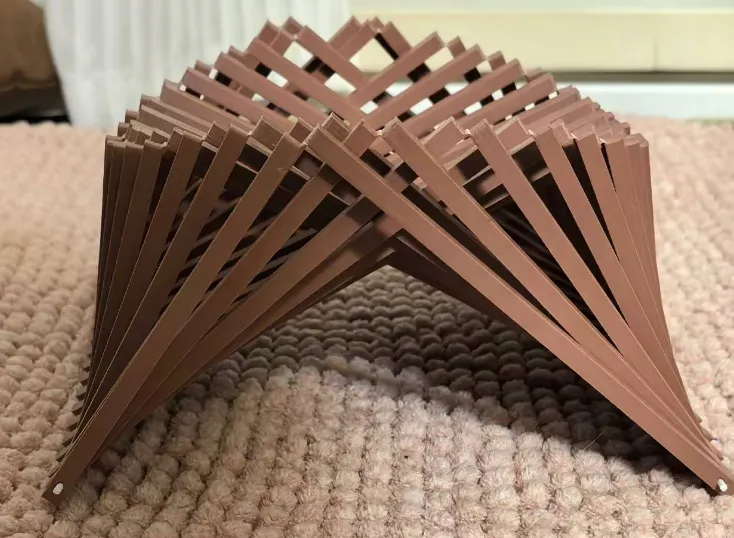 Rising Shell Transformable Fruit Bowl 可变形的水果篮置物框 来自 Luban Daddy ...