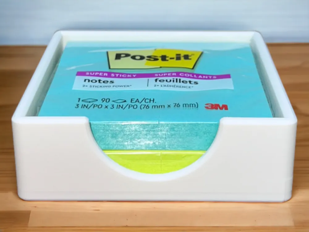 Post-It/Sticky Note Holder V. 5 by Seymour3D - MakerWorld
