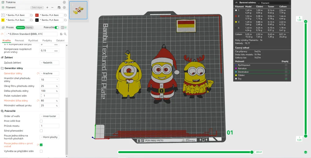 Christmas Minions decoration by 3DTdejf - MakerWorld