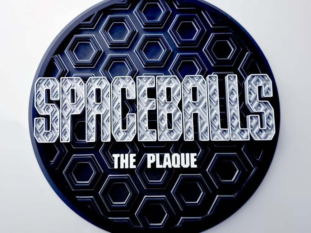 Spaceballs The Plaque Dimensional Mosaic by w3r3wolv3s MakerWorld ...
