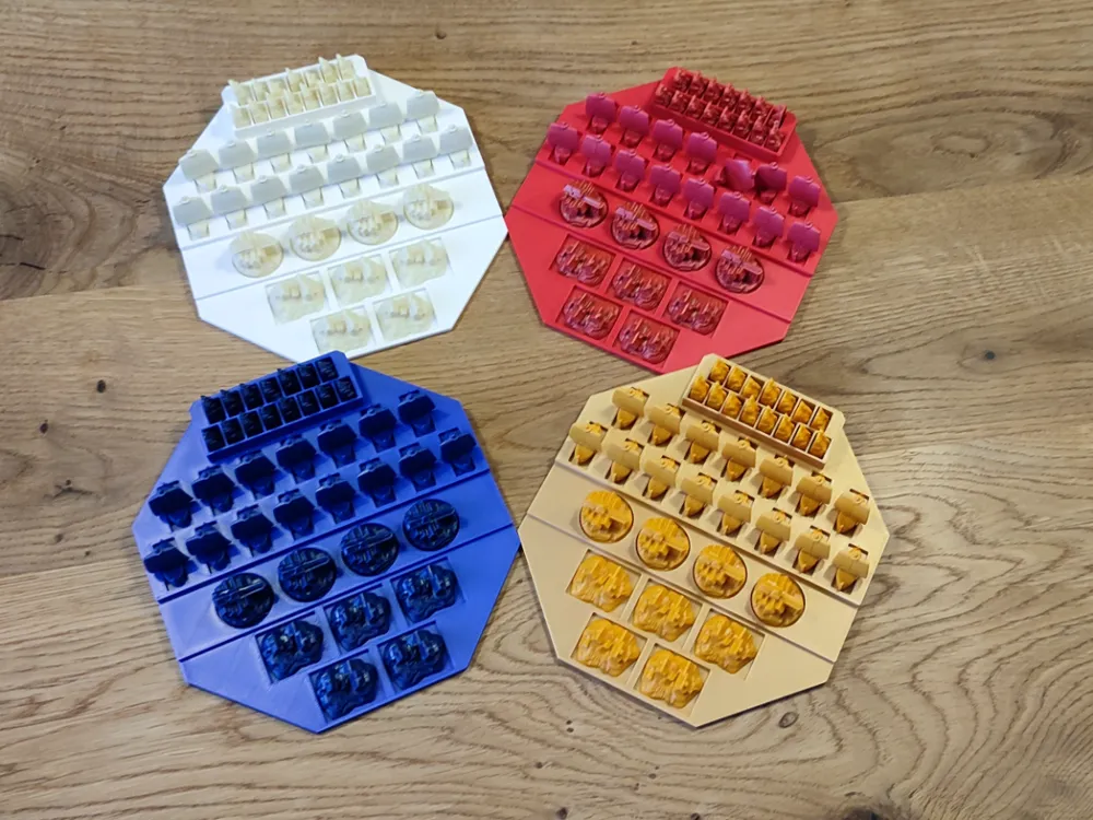 Catan Organizer - Settlers of Catan Parts Holder by Papaskreativewelt ...