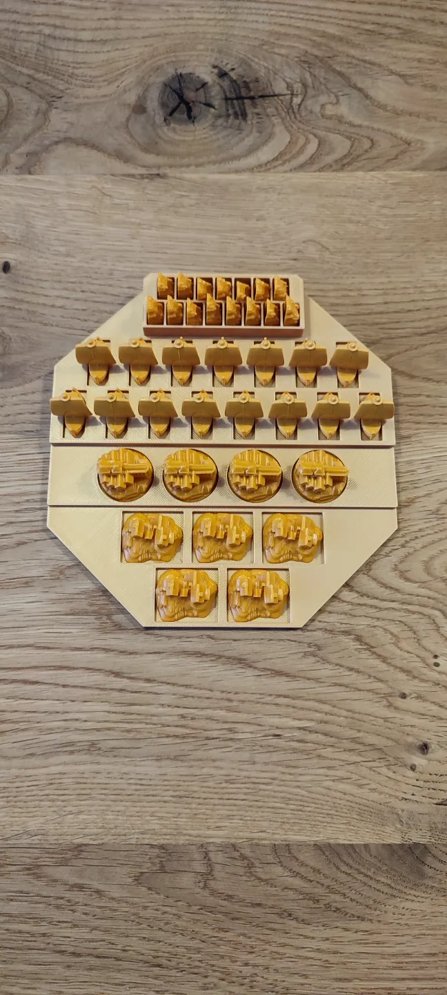 Catan Organizer - Settlers of Catan Parts Holder by Papaskreativewelt ...