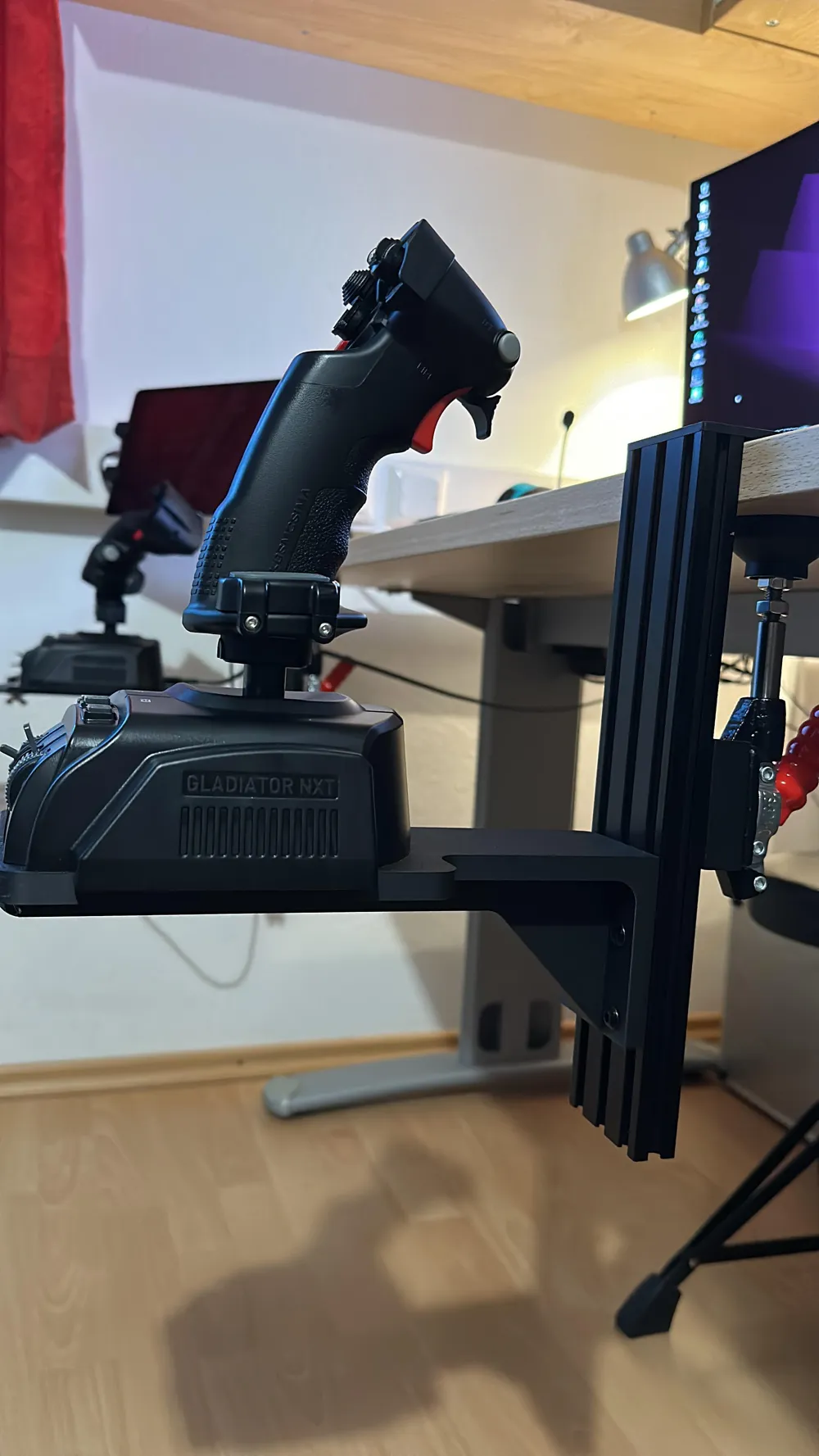 VKB Gladiator NXT Mount for 20x60 mm Bosch Profile by DrFred MakerWorld ...