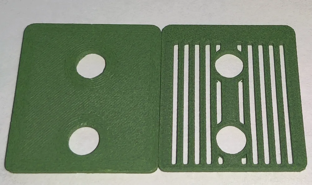 X1C/P1 Rear Stepper Motor Cover w/ Swappable Grill by siryeah - MakerWorld