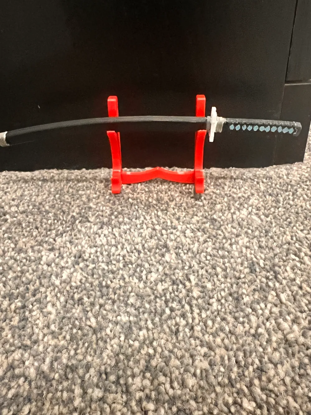 mini katana (demon slayer muichiro's katana) by 3D Print Dood ...
