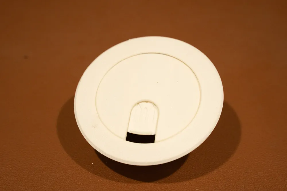 Desk Cord Hole Cover (Cable Hole) by wayinone - MakerWorld