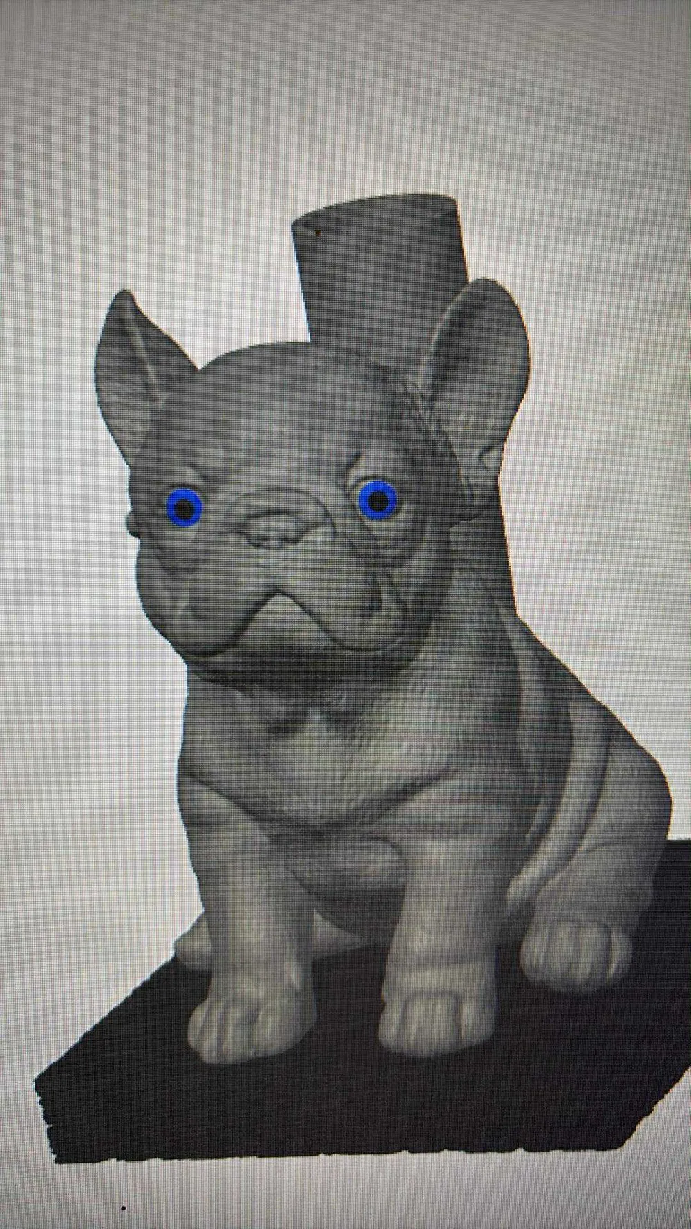 Bulldog Lamp Base by XxChriscaly-3dxX MakerWorld: Download Free 3D Models