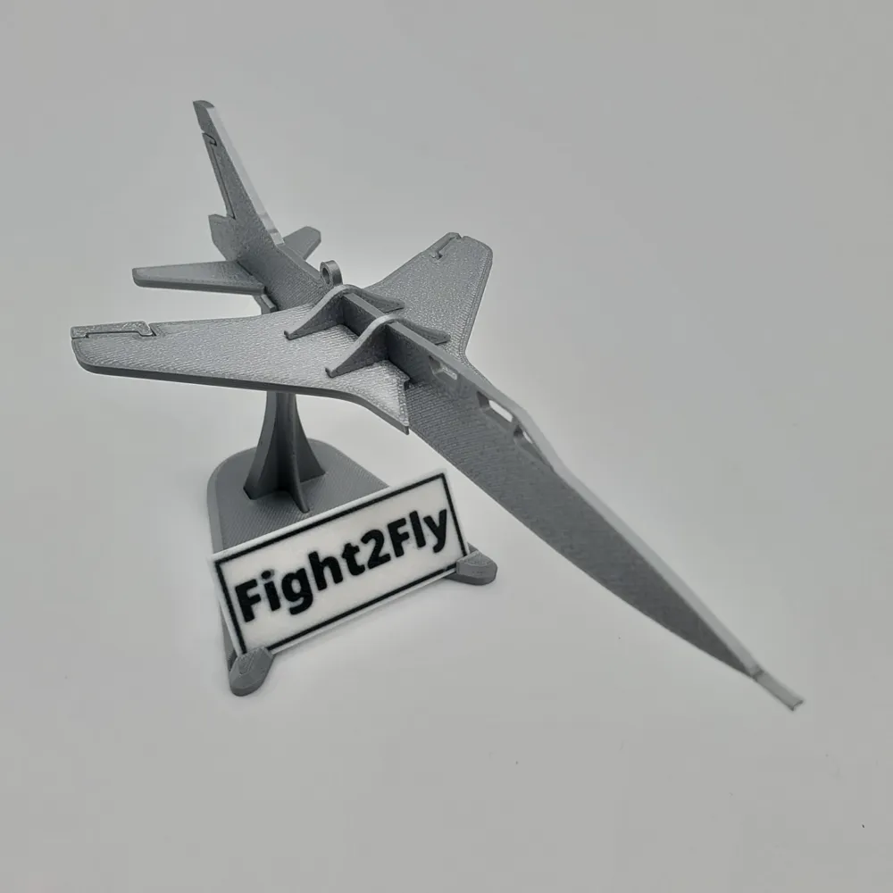 Republic F-105G Wild Weasel Fighter Jet Model Kit by Fight2Fly - MakerWorld