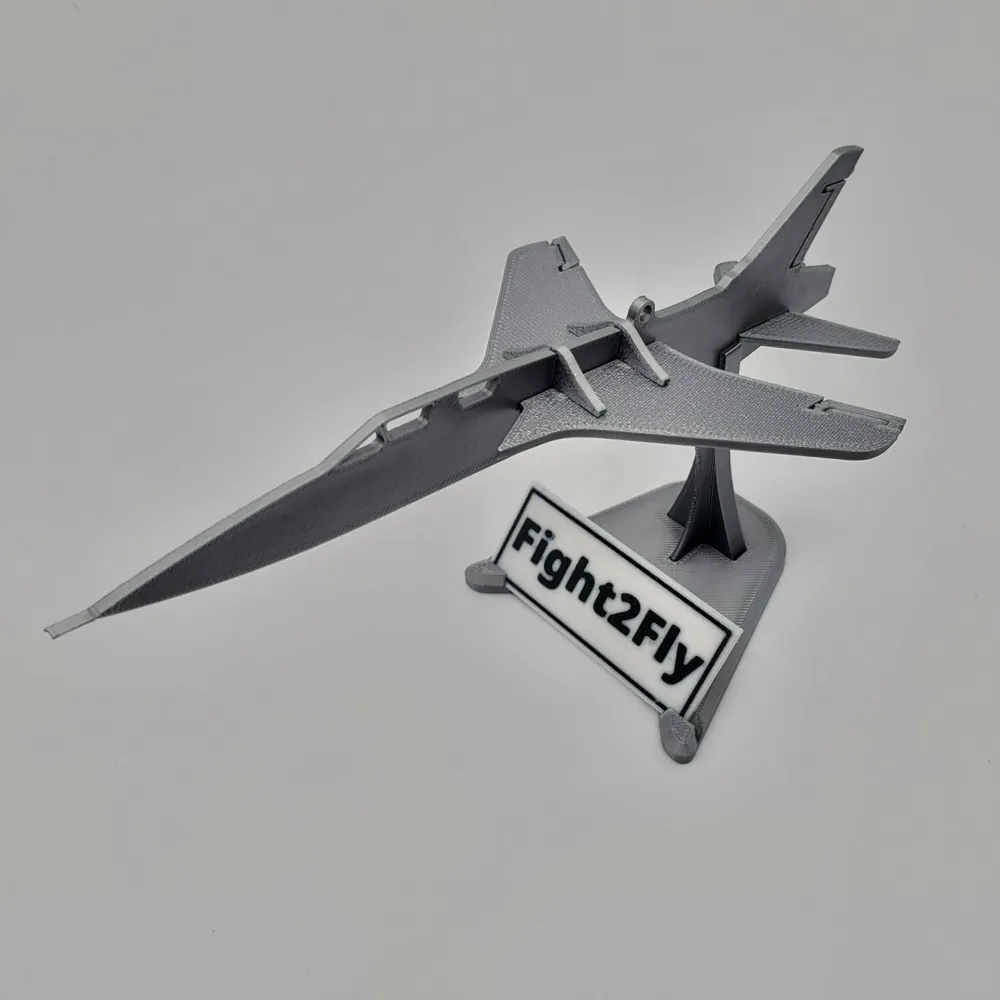 Republic F-105G Wild Weasel Fighter Jet Model Kit by Fight2Fly - MakerWorld