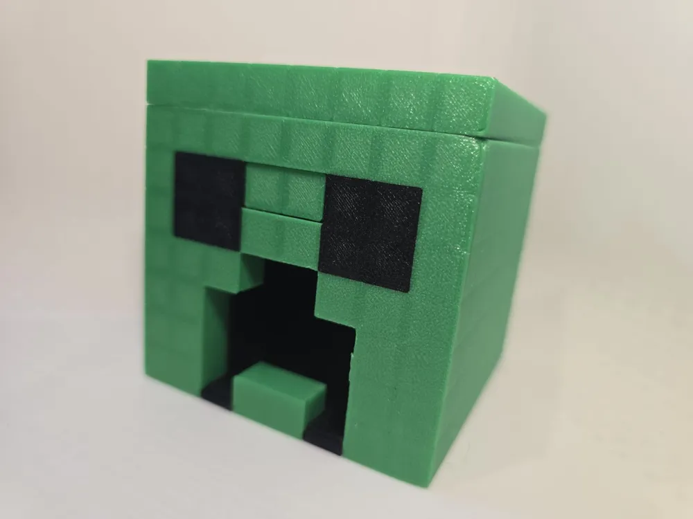 Minecraft Creeper Candy Machine by Ben MakerWorld: Download Free 3D Models