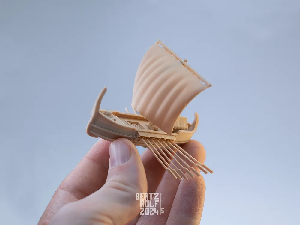Roman Battleship Kit Card - Free 3D Print Model - MakerWorld