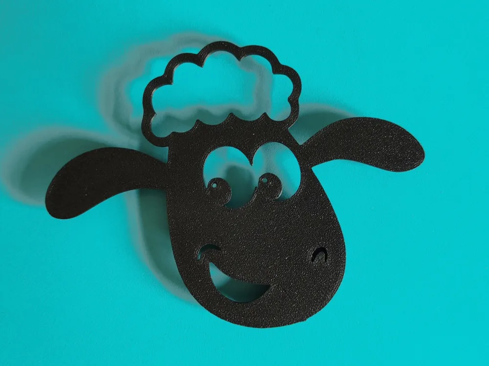 Shaun the Sheep Toilet Paper Roll Holder v6 - Free 3D Print Model ...