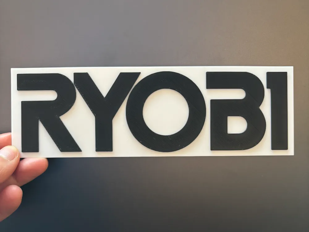 Ryobi Logo by braverino MakerWorld: Download Free 3D Models