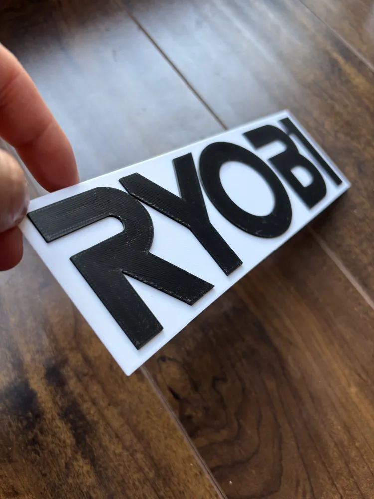 Ryobi Logo by braverino MakerWorld: Download Free 3D Models