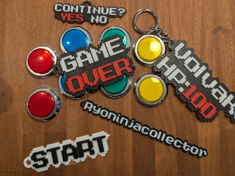 Pixel keychain generator - Free 3D Print Model - MakerWorld
