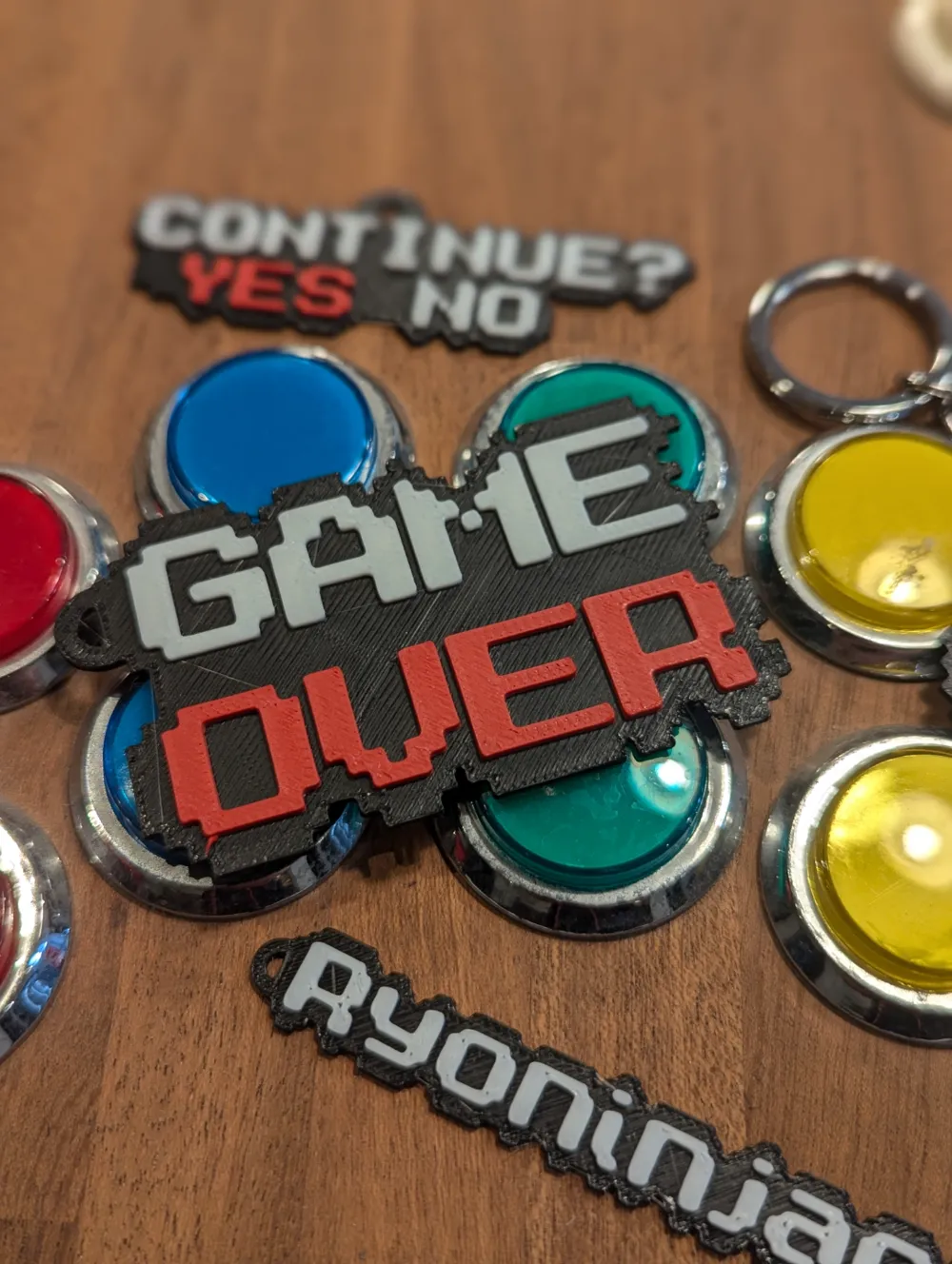 Pixel keychain generator by migueljeronimoa MakerWorld: Download Free ...