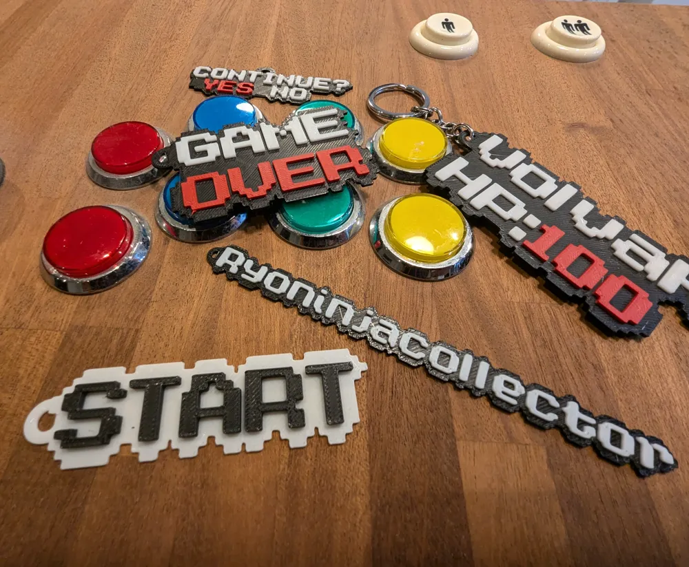 Pixel keychain generator by migueljeronimoa MakerWorld: Download Free ...