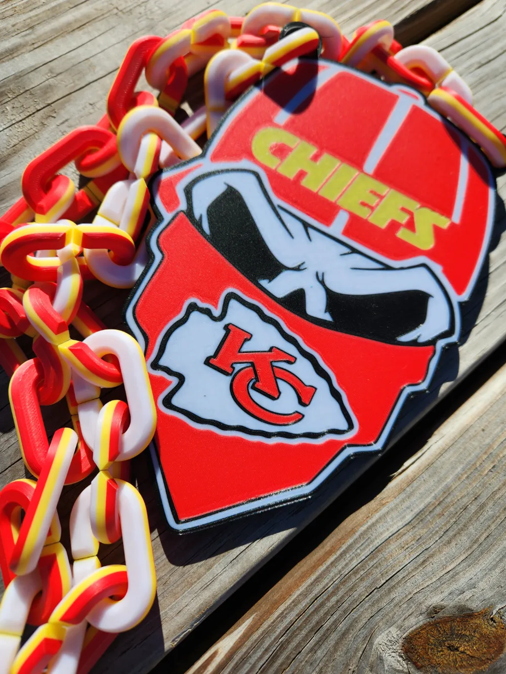 Kansas City Chiefs Skull Medallion by hernm141 MakerWorld: Download ...
