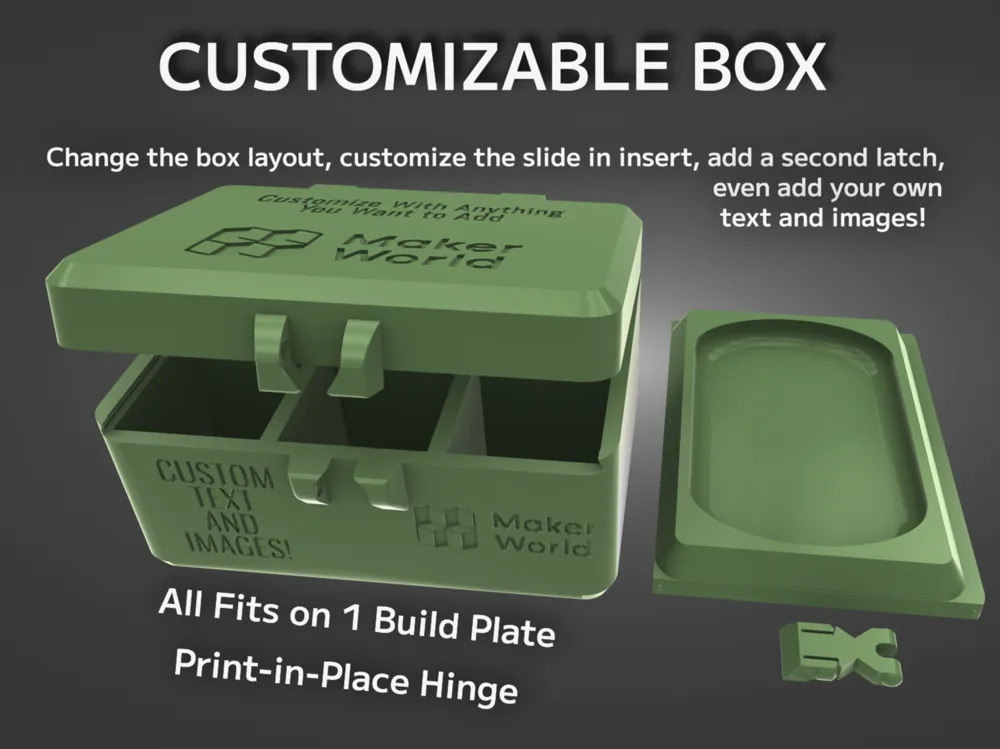 Customizable Stash Box by ViceUhhVersa MakerWorld: Download Free 3D Models