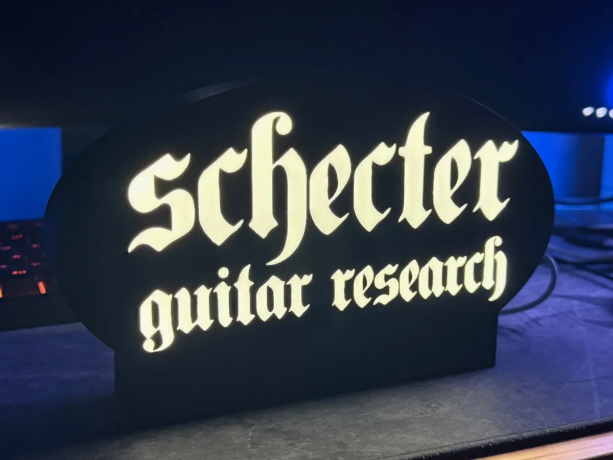 Schecter Guitar Research Caja de luz-AMS - Modelo de impresión 3D ...