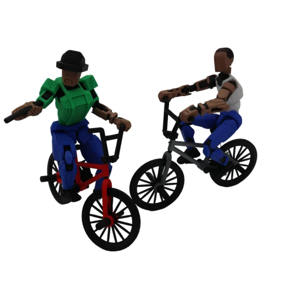 Dummy 13 finger BMX bike by PunchingCacti MakerWorld: Download Free 3D Models