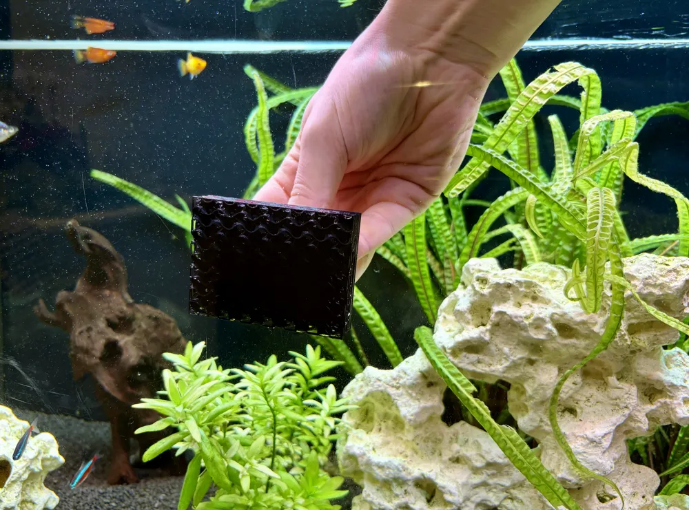 Fish Aquarium Cleaning Sponge made of TPU 95 - Free 3D Print Model ...