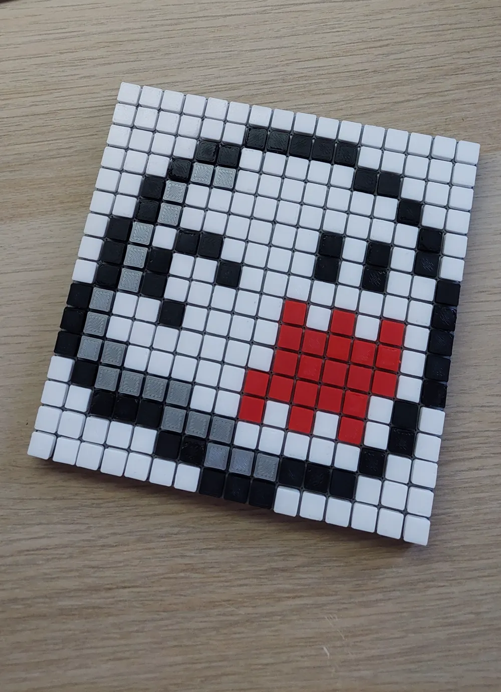 Pixel Art - Boo 16x16 by Fil&Form3D - MakerWorld