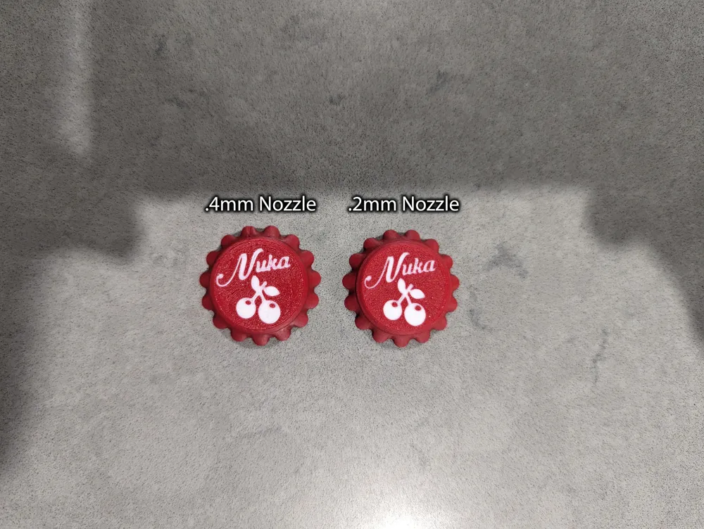 Fallout Nuka Cola Cherry Bottle Cap by The 3D Print Smiths MakerWorld ...