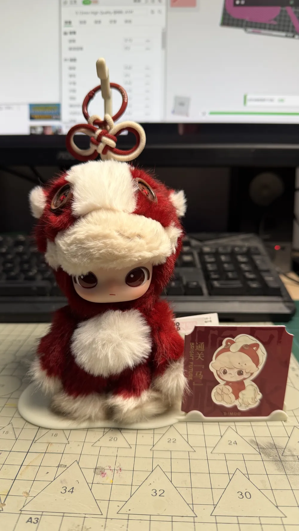 Support Pop Mart, support pour jouets en peluche souple, présentoir à ...