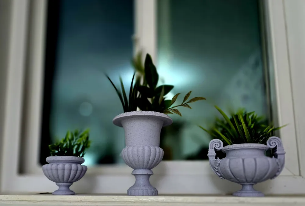Greek Plant Pot Collection - Free 3D Print Model - MakerWorld