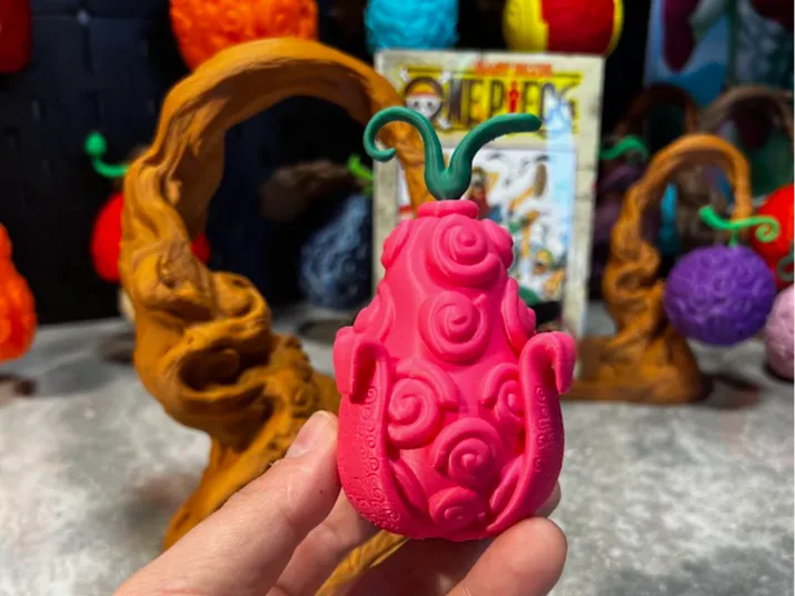 Zushi Zushi No Mi - Gravity Devil Fruit -One Piece - Free 3D Print ...