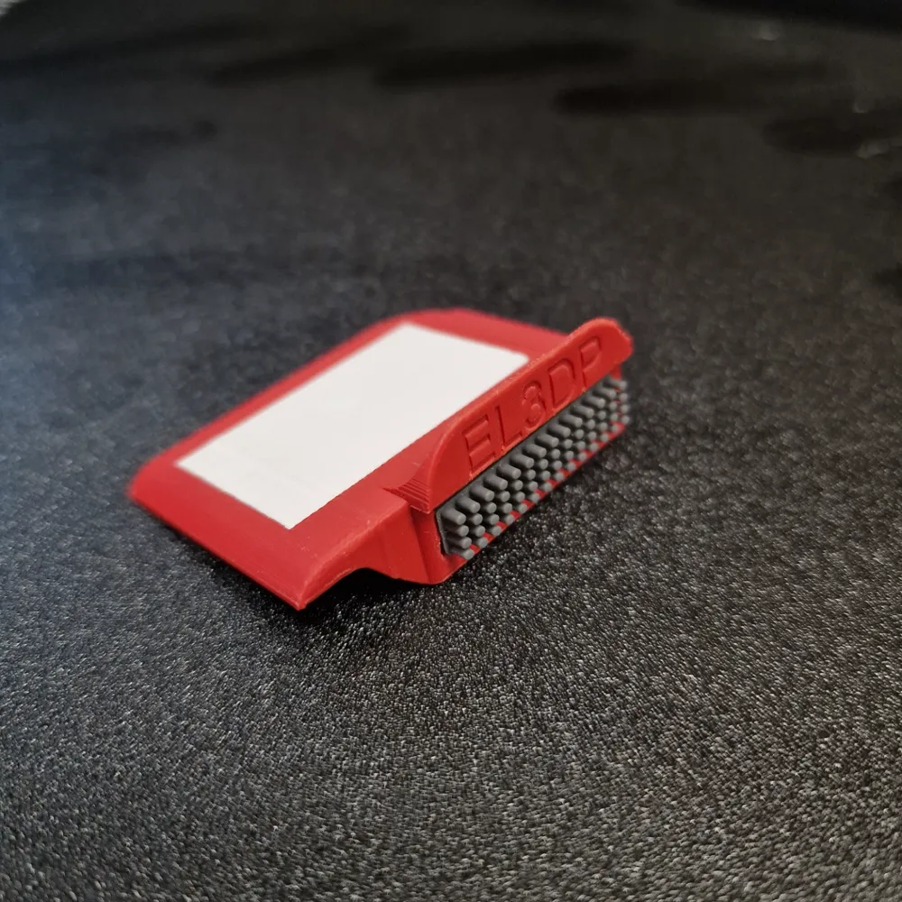 Nozzle Wiper with a customizable name - Free 3D Print Model - MakerWorld