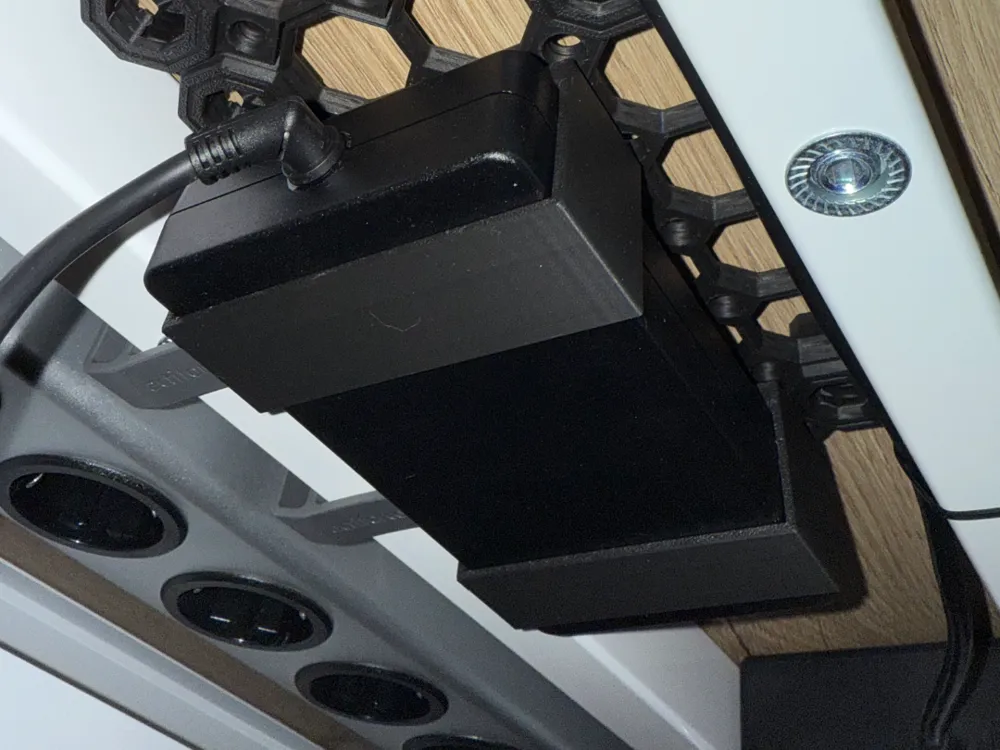 Underware - Caldigit TS4 Power brick mount Remixed by Marcel - MakerWorld