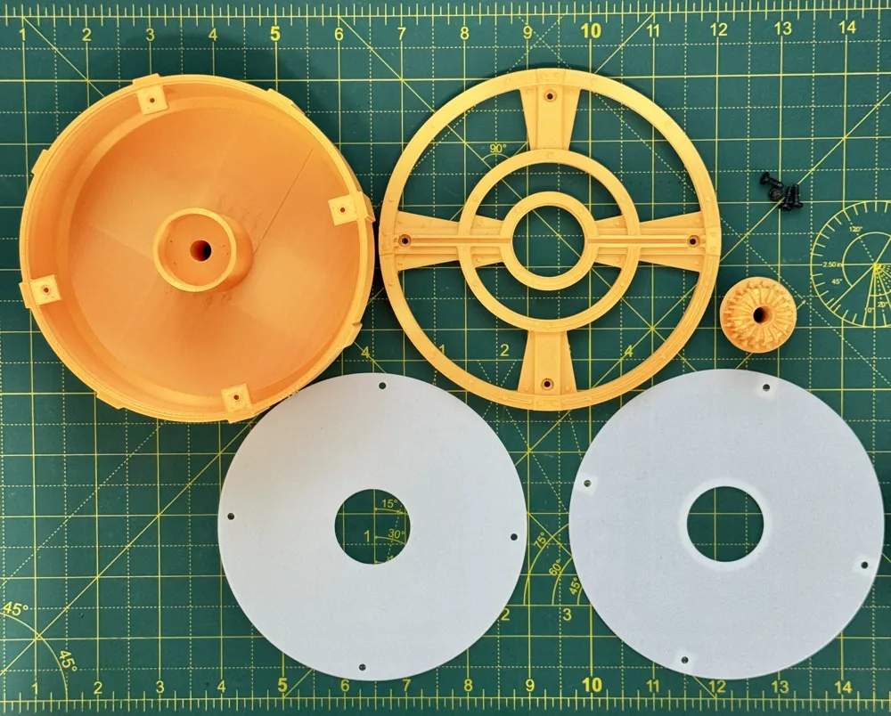 Haslab Ghostbusters Proton Pack cyclotron cake by Dave W MakerWorld ...