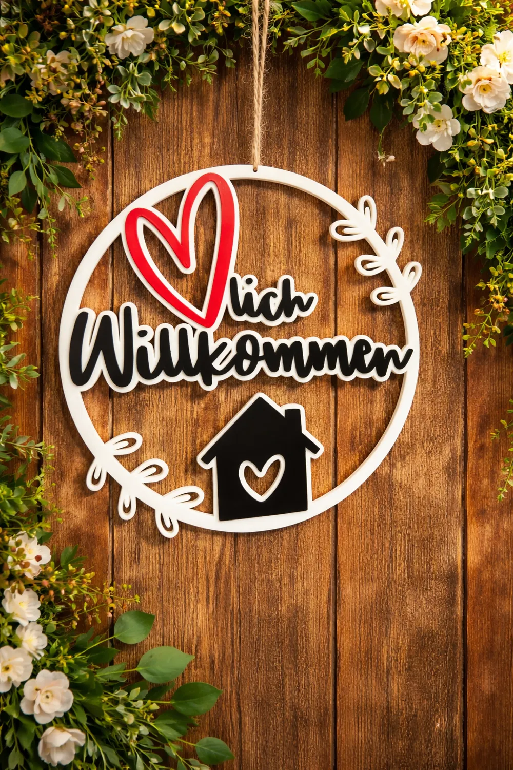 Welcome Door Sign - Free 3D Print Model - MakerWorld