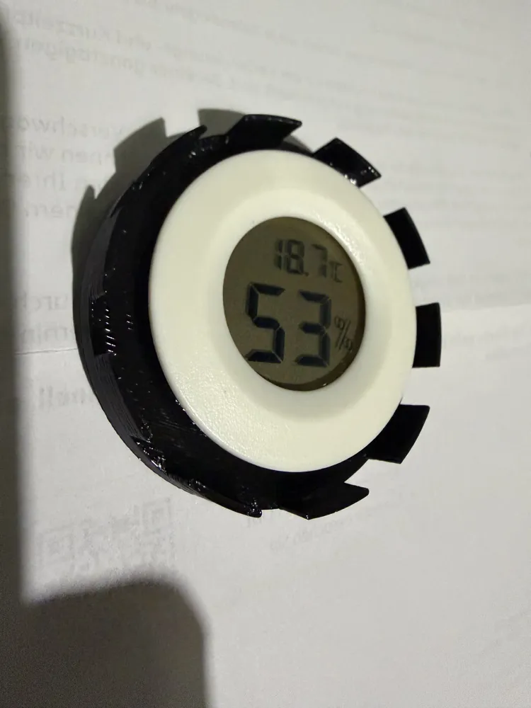 Hygrometer Holder for 4L Cereal Box (4L Cereal) - Free 3D Print Model ...