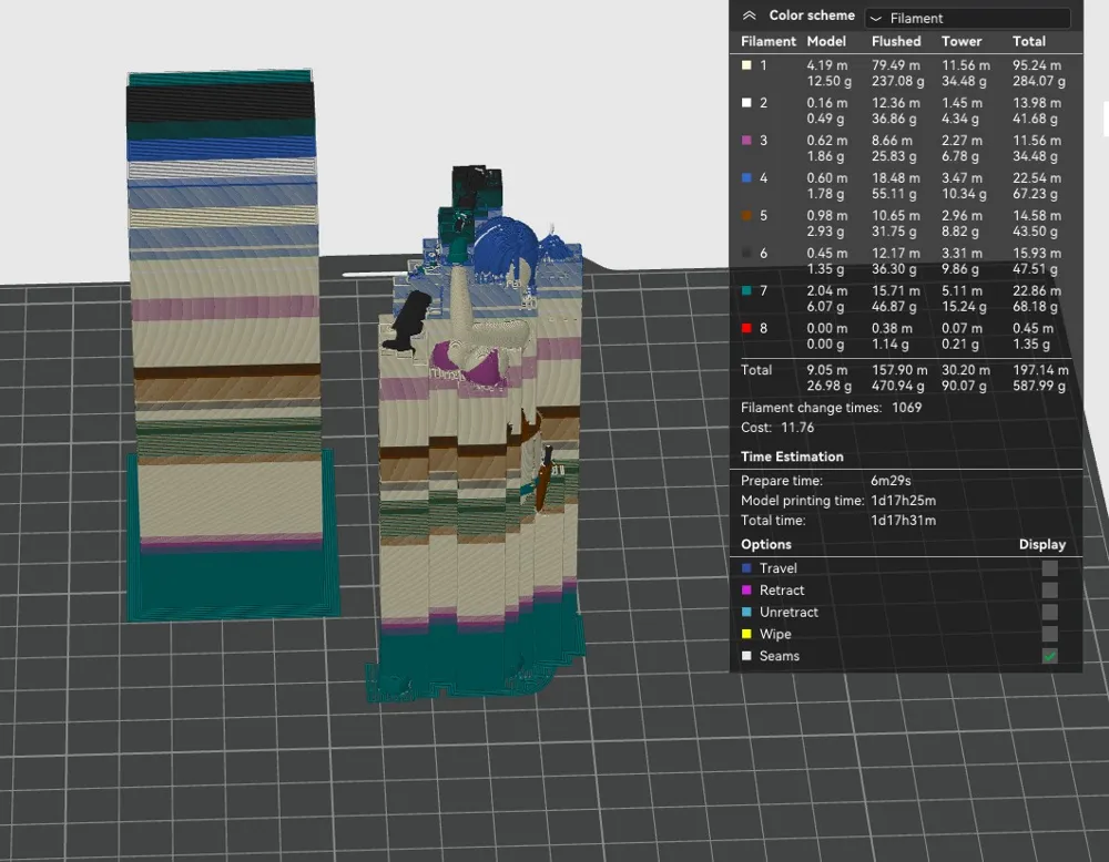 Bulma 8-color 2xAMS ready Dragon Ball Remixed by letitbe.7 - MakerWorld