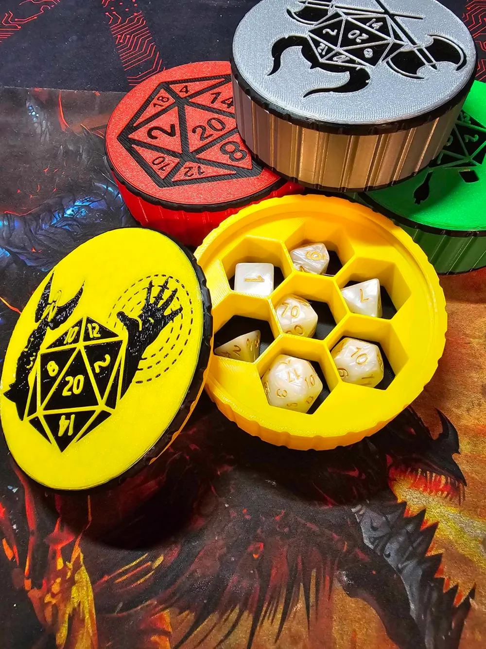 Cleric-Symbol Dice Case Screw Top lid Remixed by Imagination Forge 3D ...