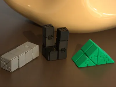 Passthrough Cube Puzzle - Print in place by makerbro MakerWorld: Download Free 3D Models