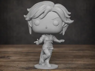 Marvel Rivals - Luna Snow Figure - Free 3D Print Model - MakerWorld