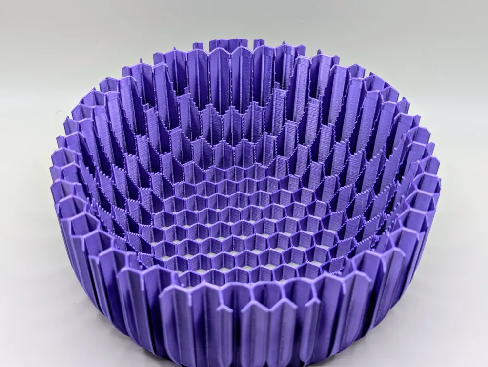 Ultimate Hexagon Bowl by JamesThePrinter MakerWorld: Download Free 3D ...