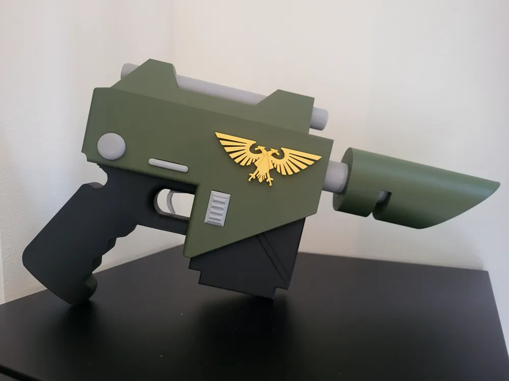 WH40k Laspistol - Free 3D Print Model - MakerWorld