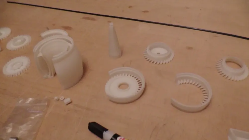 TV3-117 Series Turboshaft Engine Model for 3D Printed Gas Turbine ...