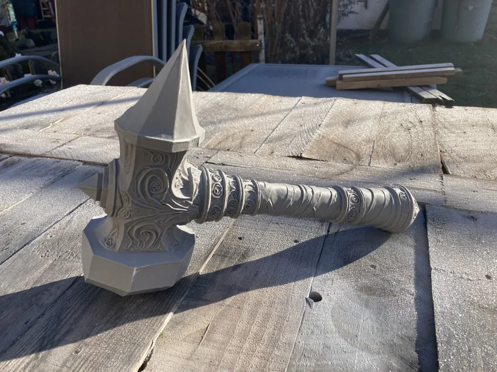Fantasy Warhammer – Epic Cosplay Prop - Free 3D Print Model - MakerWorld