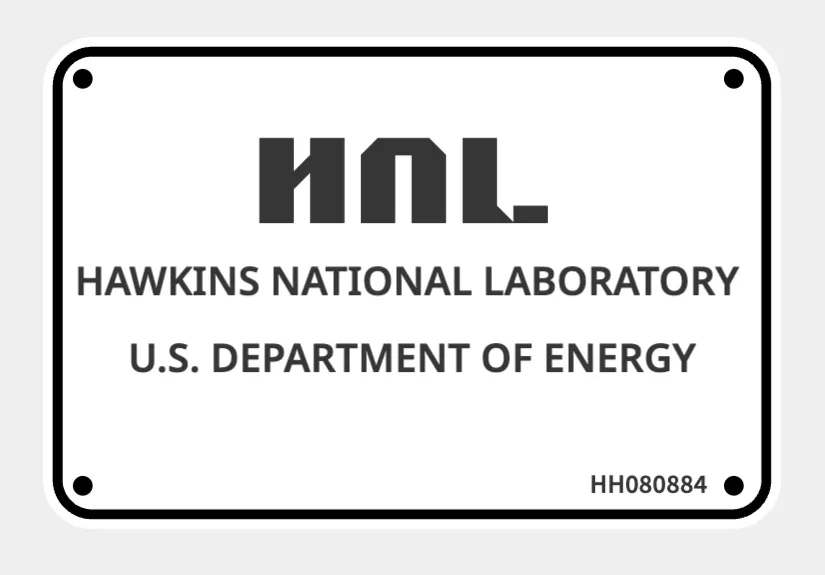 Stranger Things - Laboratorio Nacional de Hawkins - Modelo de impresión ...