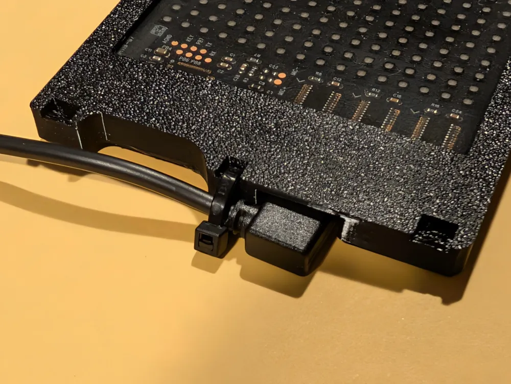 Frame for "Devil Eyes" LED panel, 16x32 LED's. - Free 3D Print Model ...