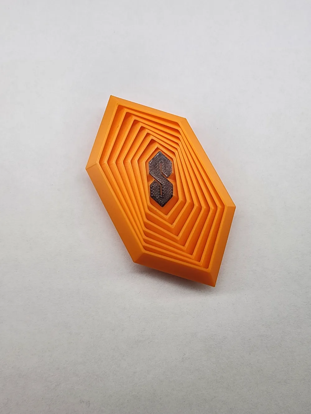 Infamous S Fidget and Keychain by 3D Custom Works - MakerWorld